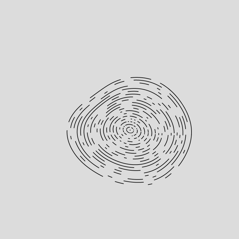 Radial Perlin Noise and Generative Tree Rings