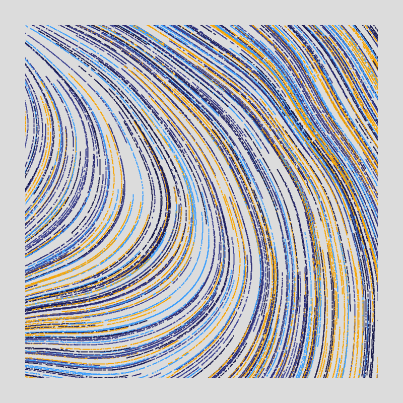 Perlin Noise Flow Fields in Processing - Part I