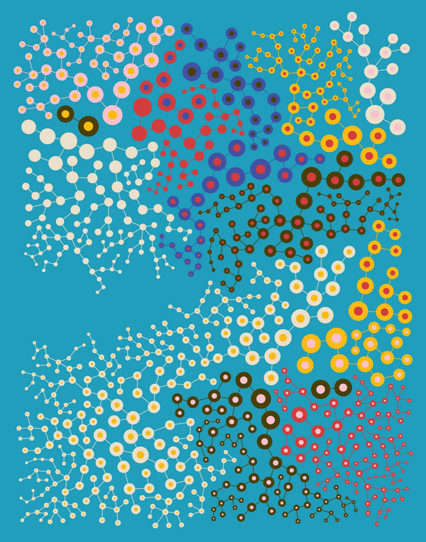 A Recursive Circle Packing Algorithm for Organic Growth Patterns